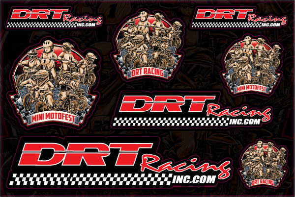 DRT Racing Sticker Pack