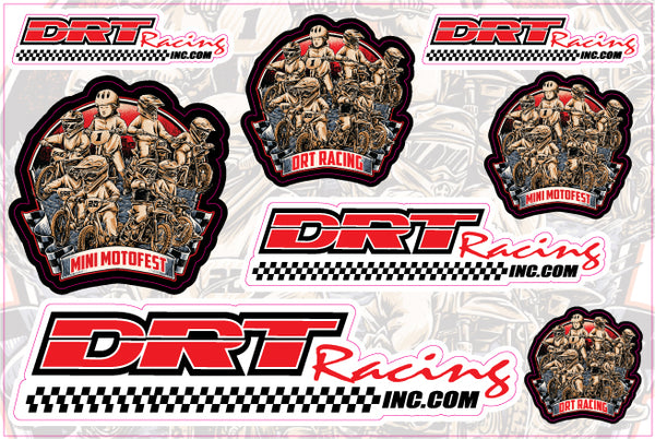 DRT Racing Sticker Pack